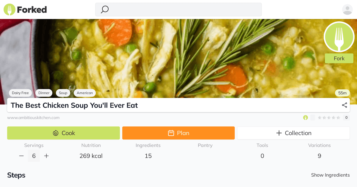 The Best Chicken Soup You'll Ever Eat | Forked