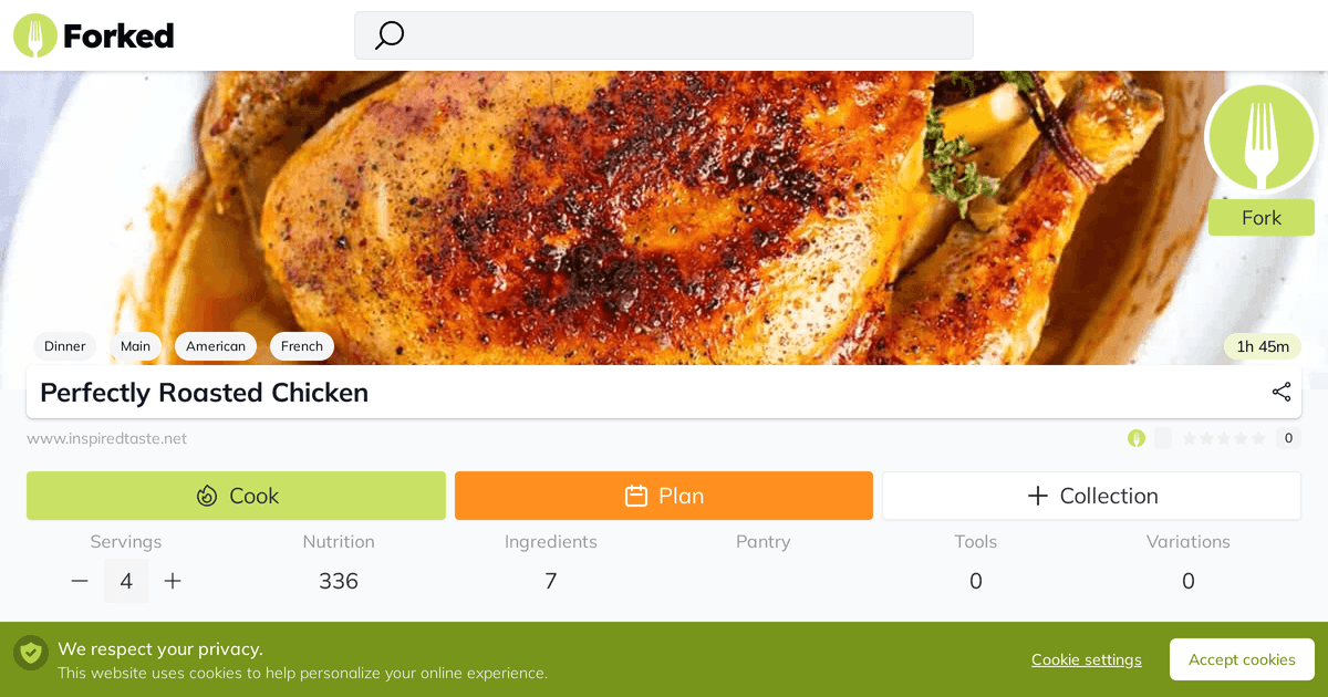 Perfectly Roasted Chicken | Forked