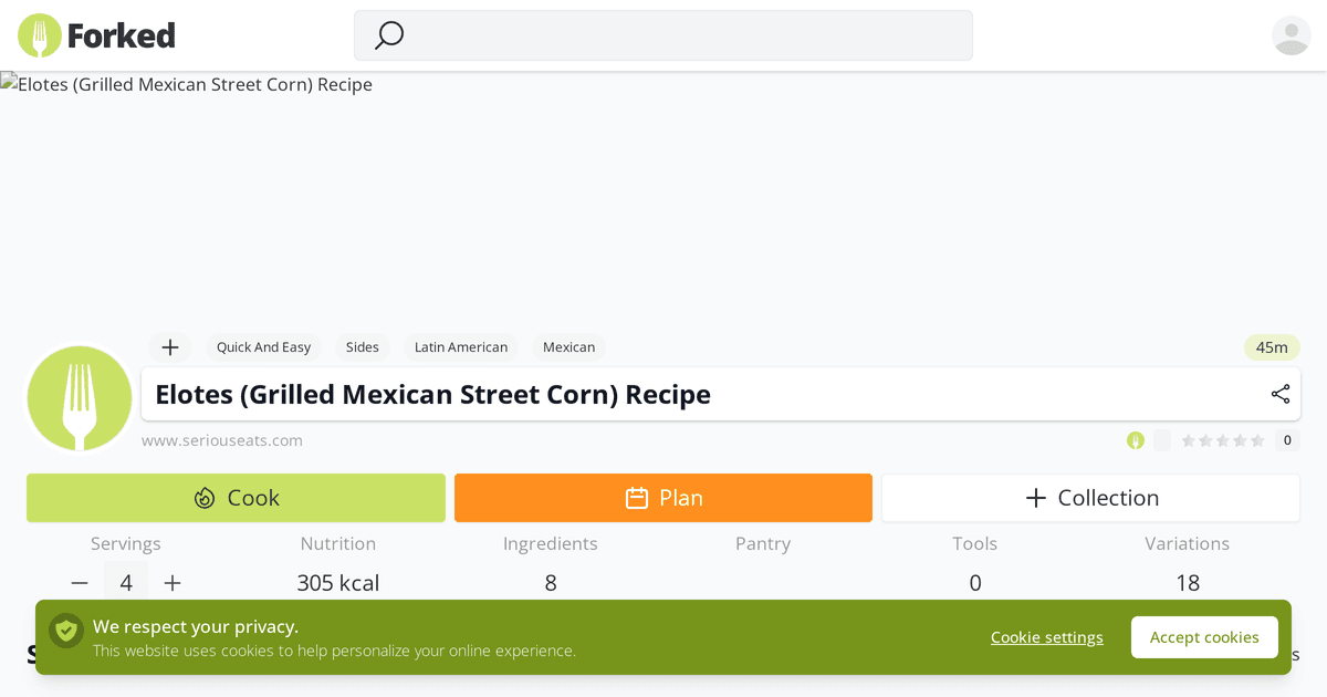 Elotes (Grilled Mexican Street Corn) Recipe | Forked