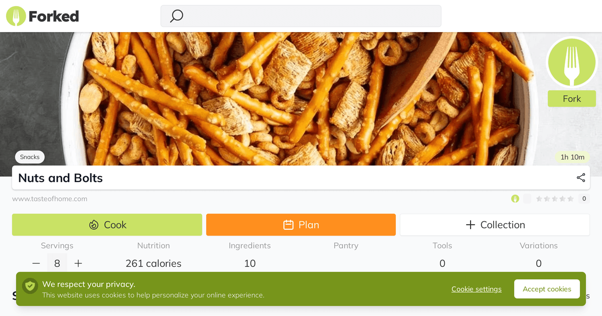 Nuts and Bolts | Forked