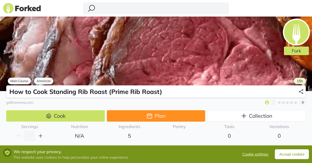 How to Cook Standing Rib Roast (Prime Rib Roast) | Forked