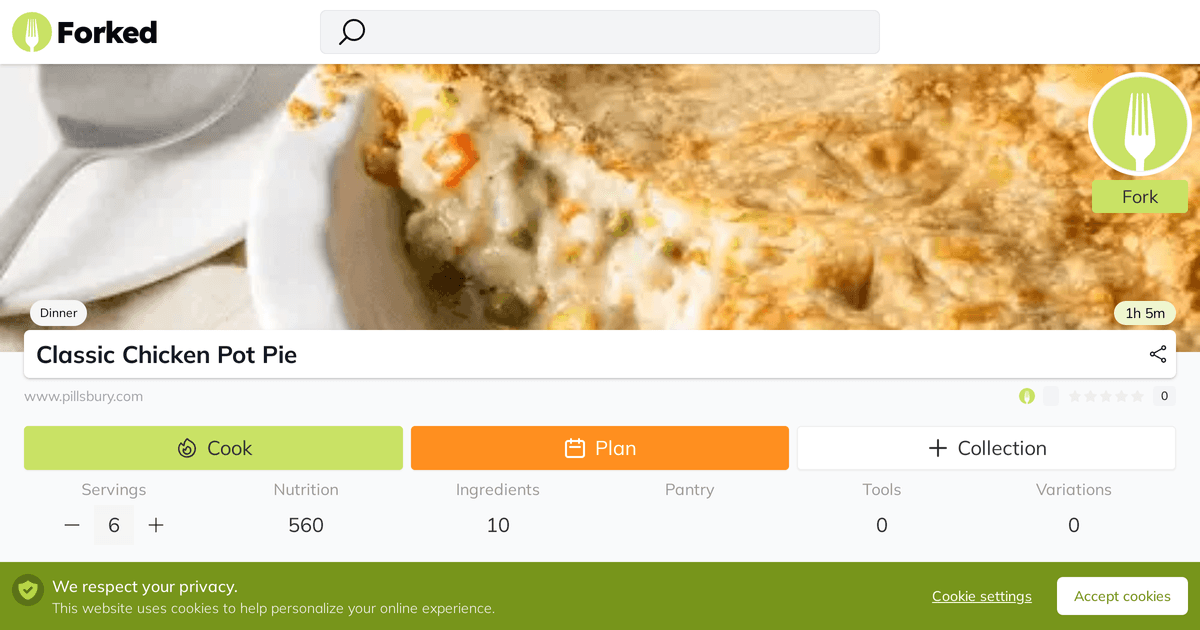 Classic Chicken Pot Pie | Forked