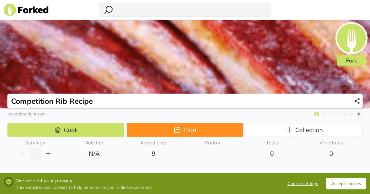 Competition Rib Recipe | Forked